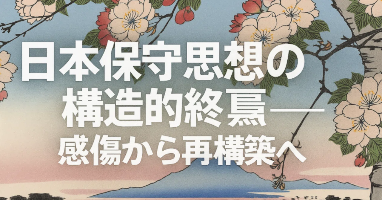 The Structural Demise of Japanese Conservative Thought: From ...