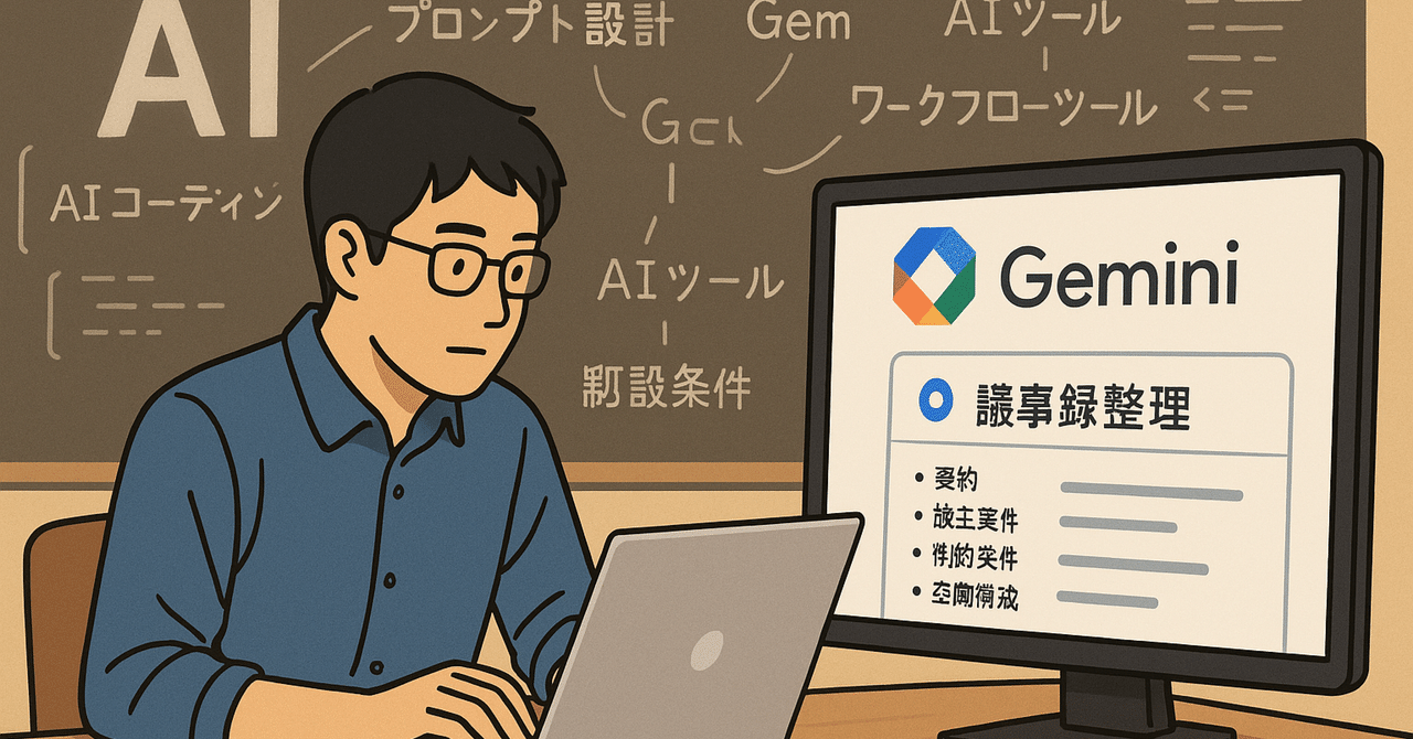 建築士の仕事をAIで支える──Gemで「議事録整理」を手助けした話｜えびぞうまめぞう