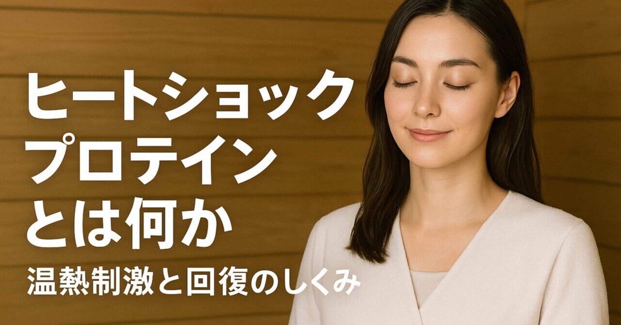 ヒートショックプロテインとは何か？｜yuya_tsum1