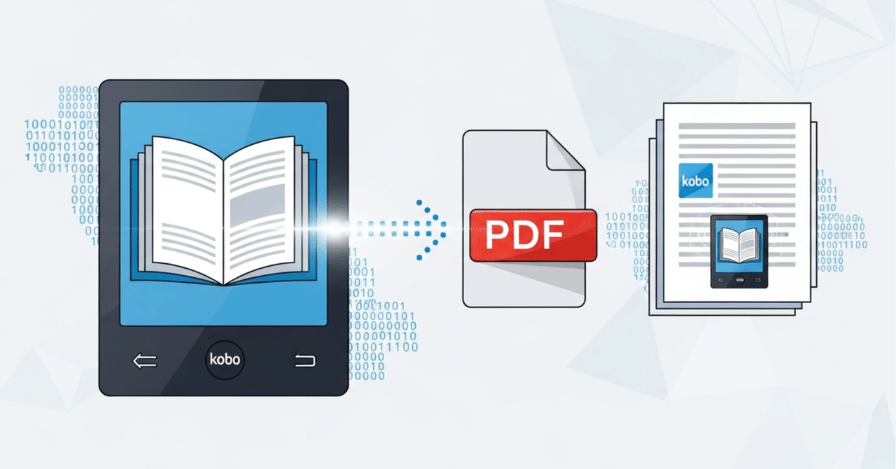 楽天KoboをPDF化するなら？安全に行うための最新ガイド！｜トレーズ・ほぼフォロバ100％