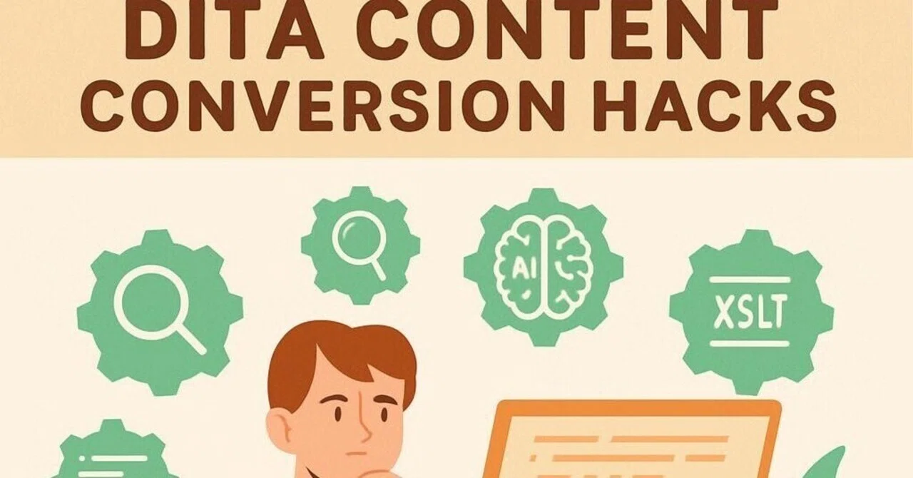 DITAコンテンツ変換の裏技（DITA Content Conversion Hacks）｜終活の準備