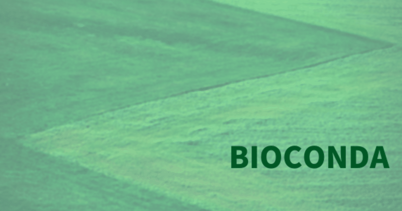 Biocondaのインストール｜Suzuki Atsuko