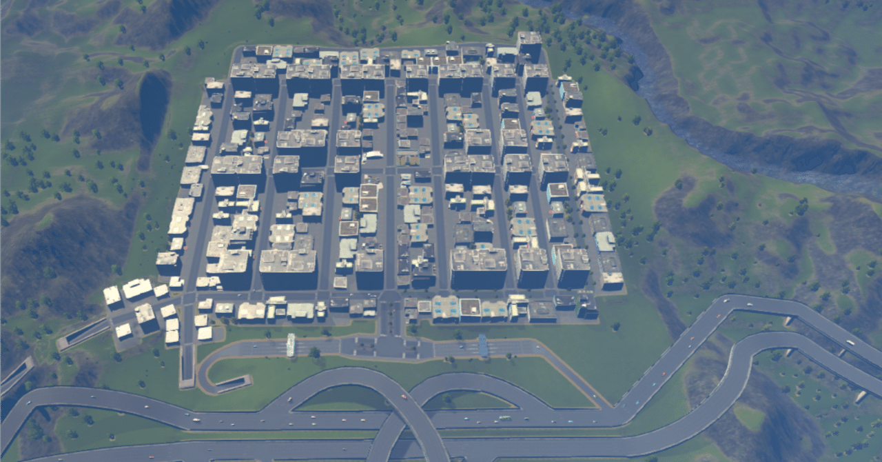 [Cities Skylines] 人口10万人を目指す中3シナリオクリエイターの物語4｜shirasu