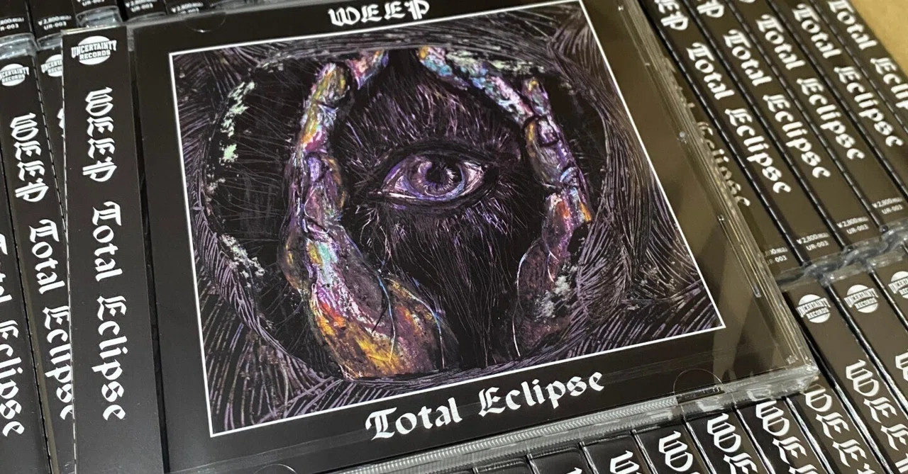 1st full album "Total Eclipse" リリース!!｜weep_tokyo_zine