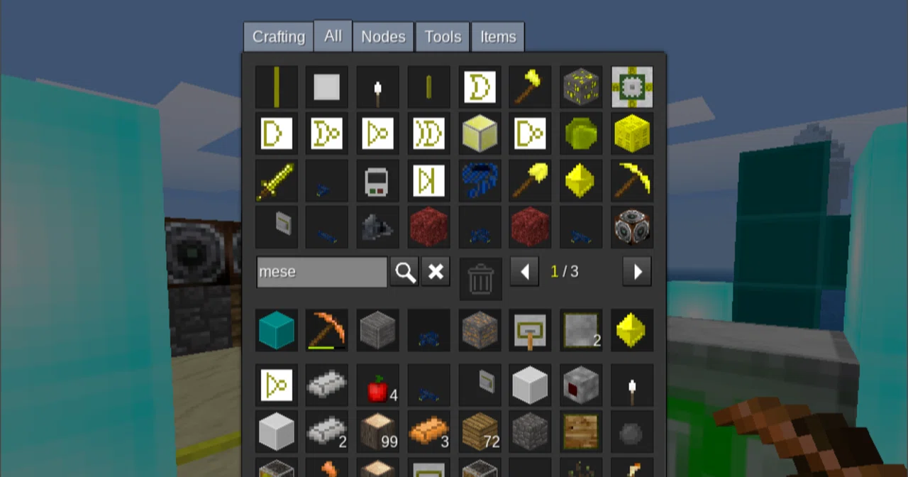 [Minetest]Meseconsで電気回路｜KY研究所@CoderDojo横浜港北ニュータウンやってました