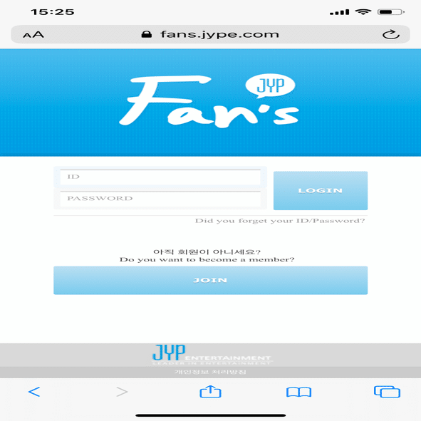 JYP Fan'sの入り方｜KTX｜note