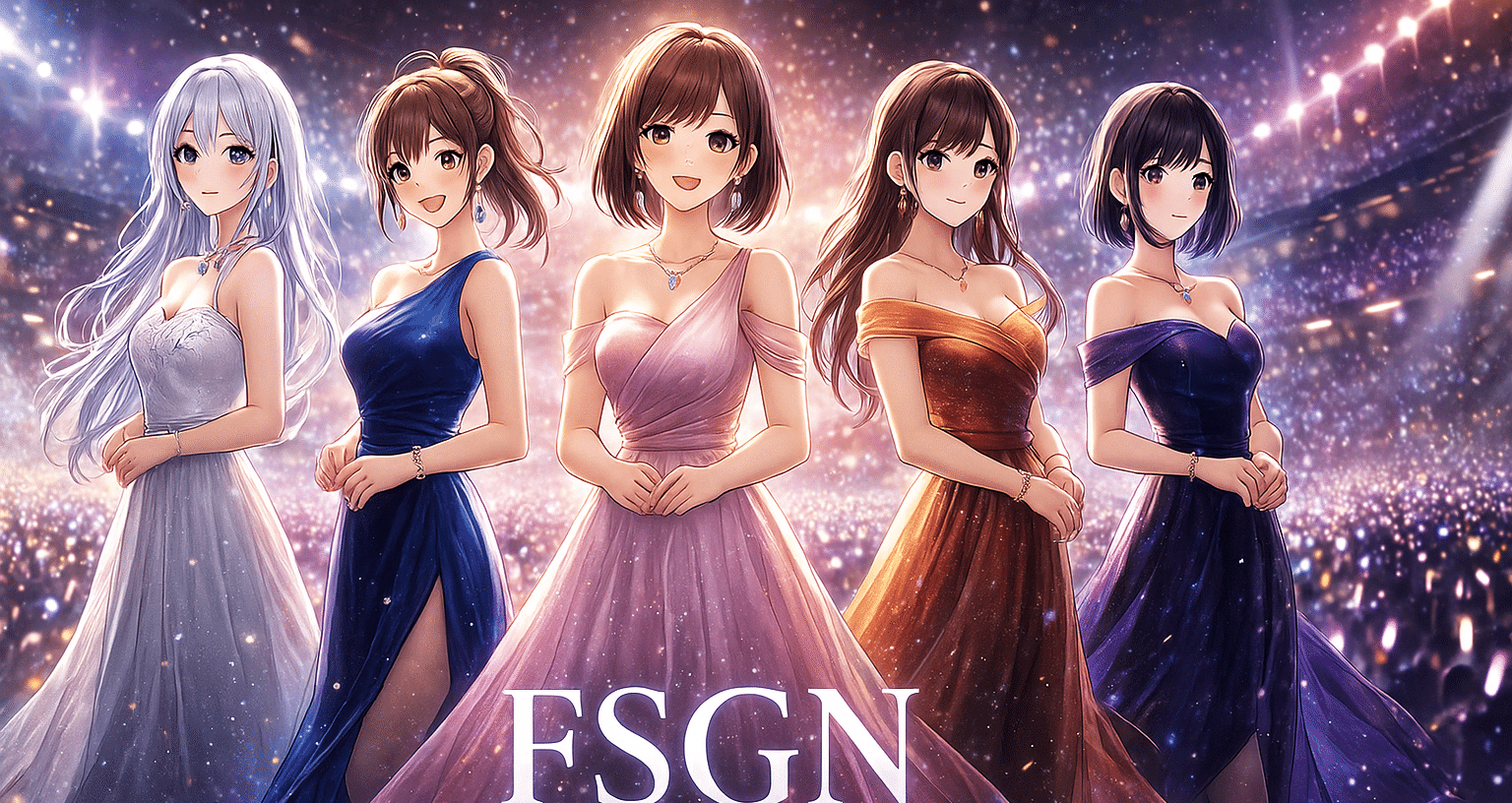 ⭐ 『FSGN楽曲図鑑 ─ 春夏秋冬＋ナイトの音を読む』｜してみたchannel_大佐｜note