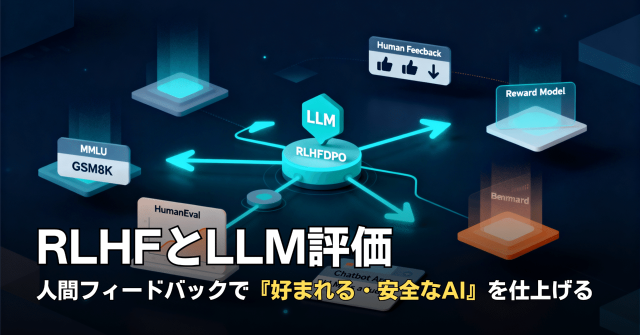 RLHF完全ガイド:ChatGPTを「人間に好まれるAI」へと進化させる最終調整とLLM性能評価の実践技術｜アイドリ | AI-Driven Lab