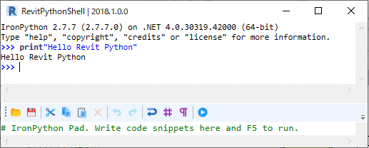 Revit Python Shell その1 インストール｜tenten