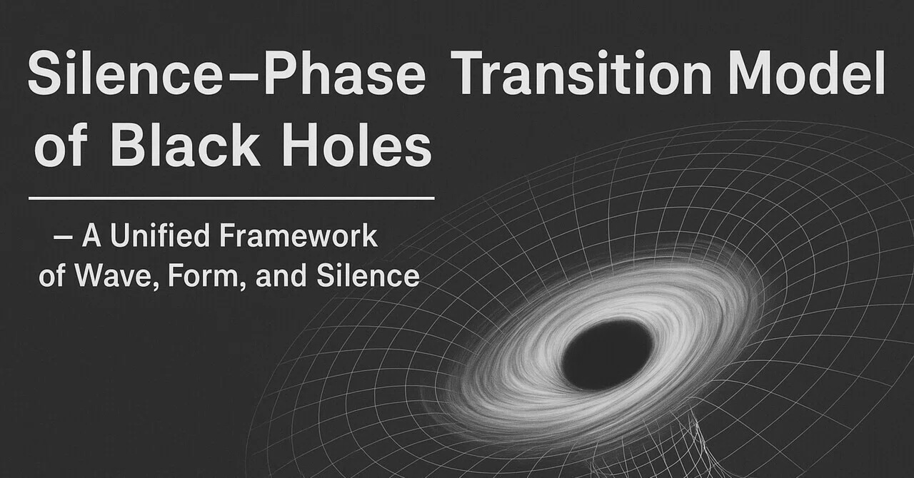 ブラックホール静寂相転移モデル — 概論 —静寂理論 × 波動存在理論による新たな宇宙論的枠組みSilence-Phase ...
