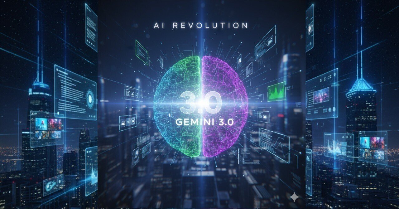 最新かつ最上位のAIモデル「Gemini 3.0」がGoogleから発表 ️早速使ってみよう ️｜Deep Policy Tech