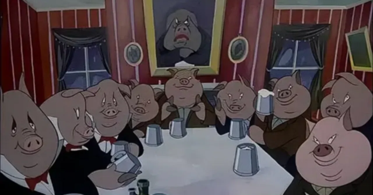 ANIMAL FARM 動物農場 1945年出版G.オーエル The Great Dictator 独裁者 194｜M.がらしゃ