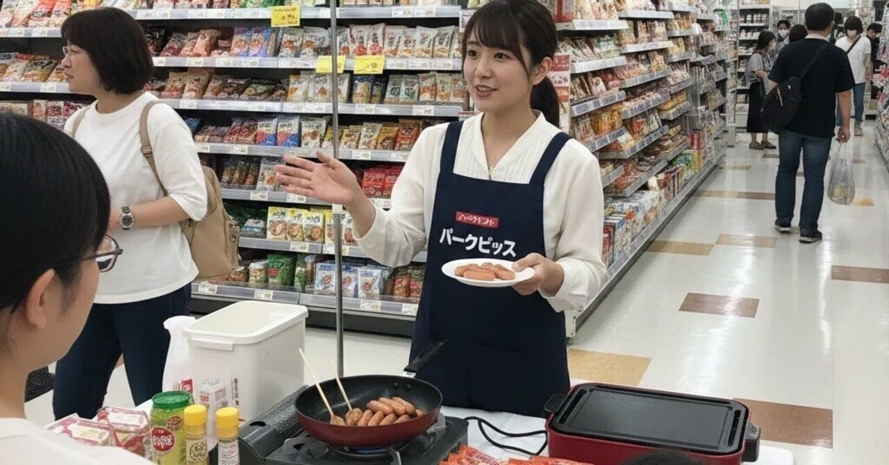 スーパーで実演販売してる田村さんに僕のポークビッツを笑われた話。｜CHINKOSU