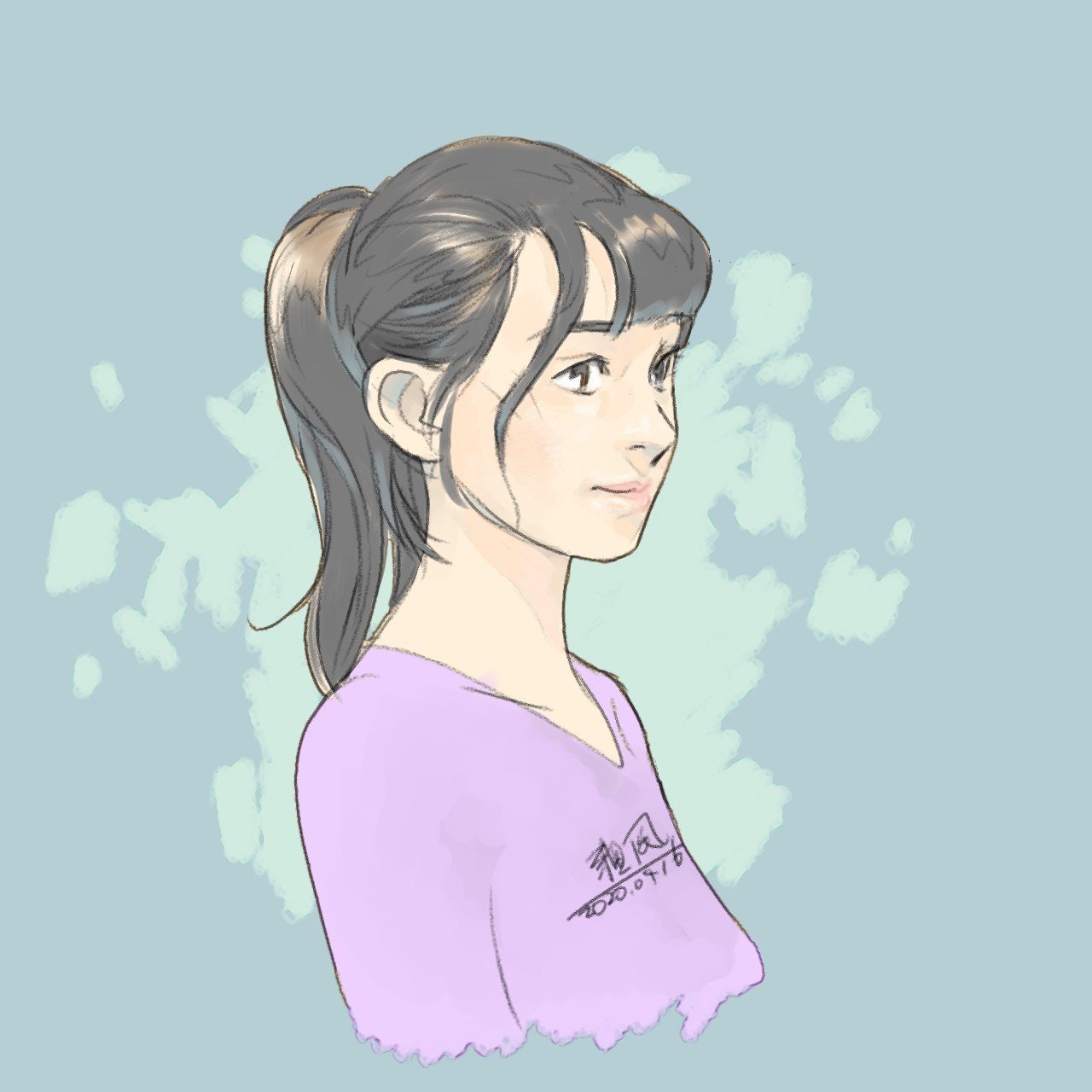 水彩スケッチ風のデジタル習作です。 額縁に入れて部屋に飾ったり、画集にして時々眺めたくなるような作品をイメージしてみました。 デジタル習作 https://note.com/artlife/n ...