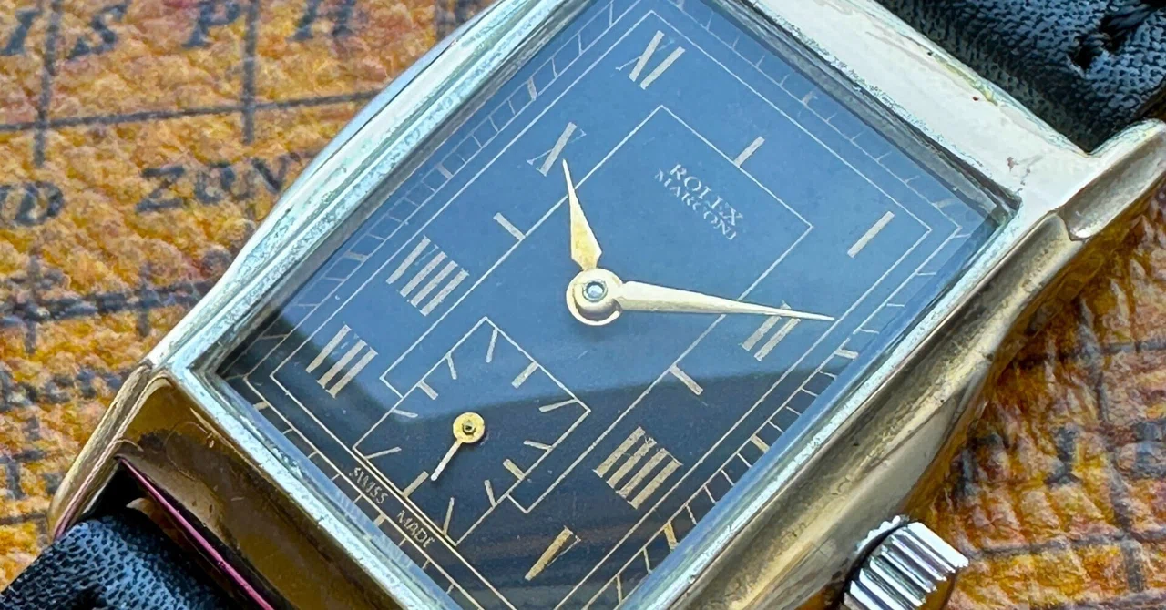 即納 OH済【ROLEX MARCONI 表記 / マルコーニ By R.W.C（ROLEX.WATCH.COMPANY）】20世紀半ば頃 ...