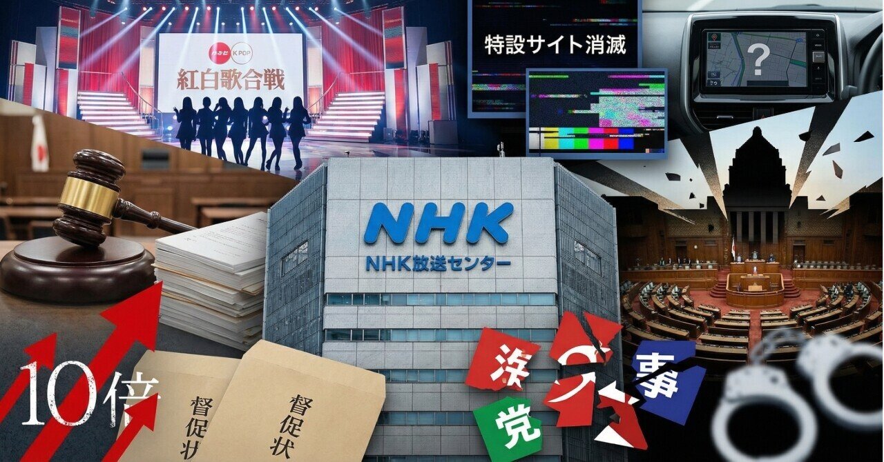 週刊・NHK関連ニュースTOP10（2025年11月21日号）｜暗部ちゃん／NHK評論家・コラムニスト