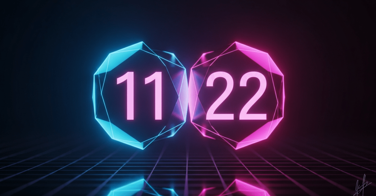 🔢1122の数学 ── 11月22日に読みたくなる“ペアと面積”のストーリー｜バッツ🎈数学的税理士事務員ライターLv41