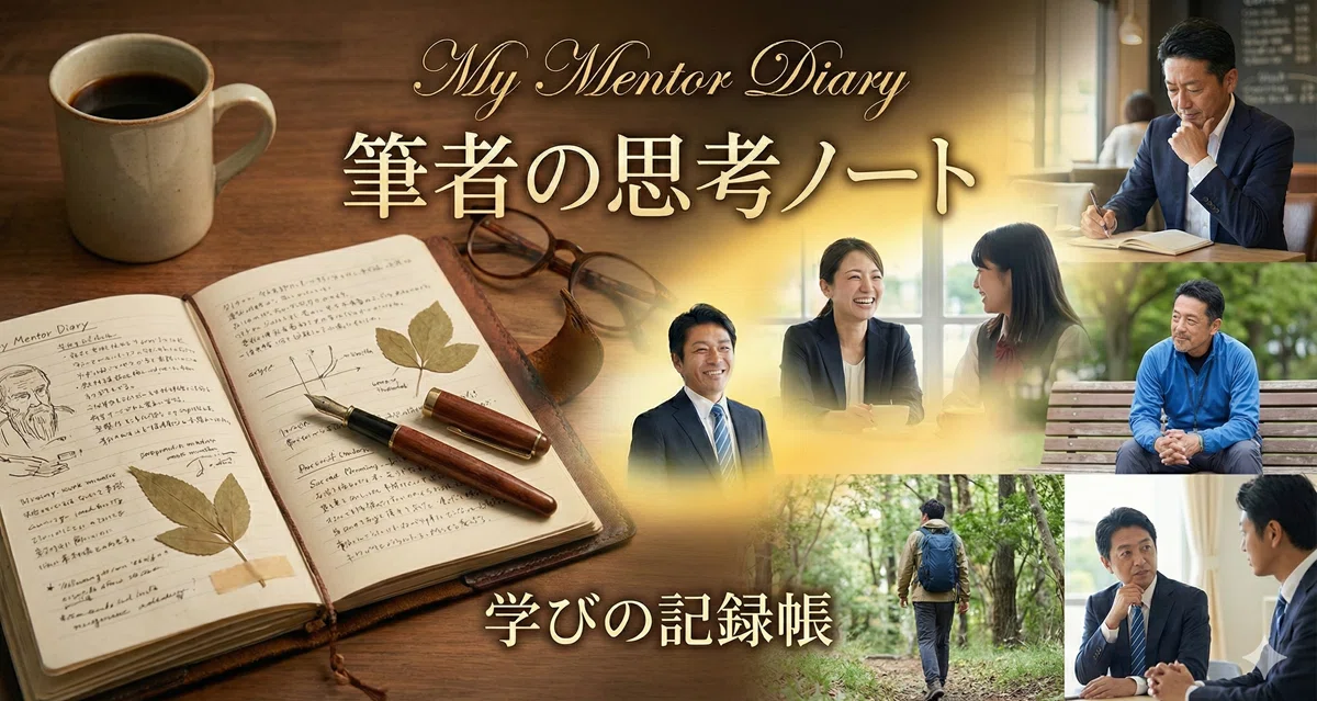 🌱 My Mentor Diary（筆者の思考ノート）｜渡辺教頭｜note
