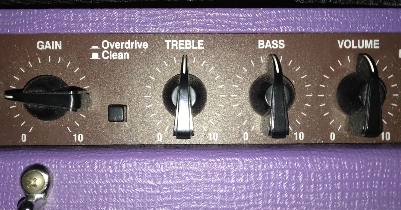 日記：ギターアンプのミドルとハイテク｜Shimo-t