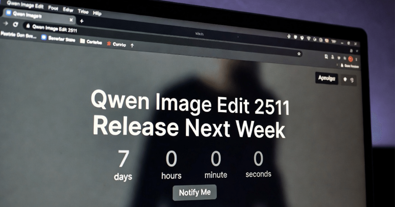 Qwen Image Edit 2511が来週リリース？現時点で分かってる情報や評価｜aiaicreate