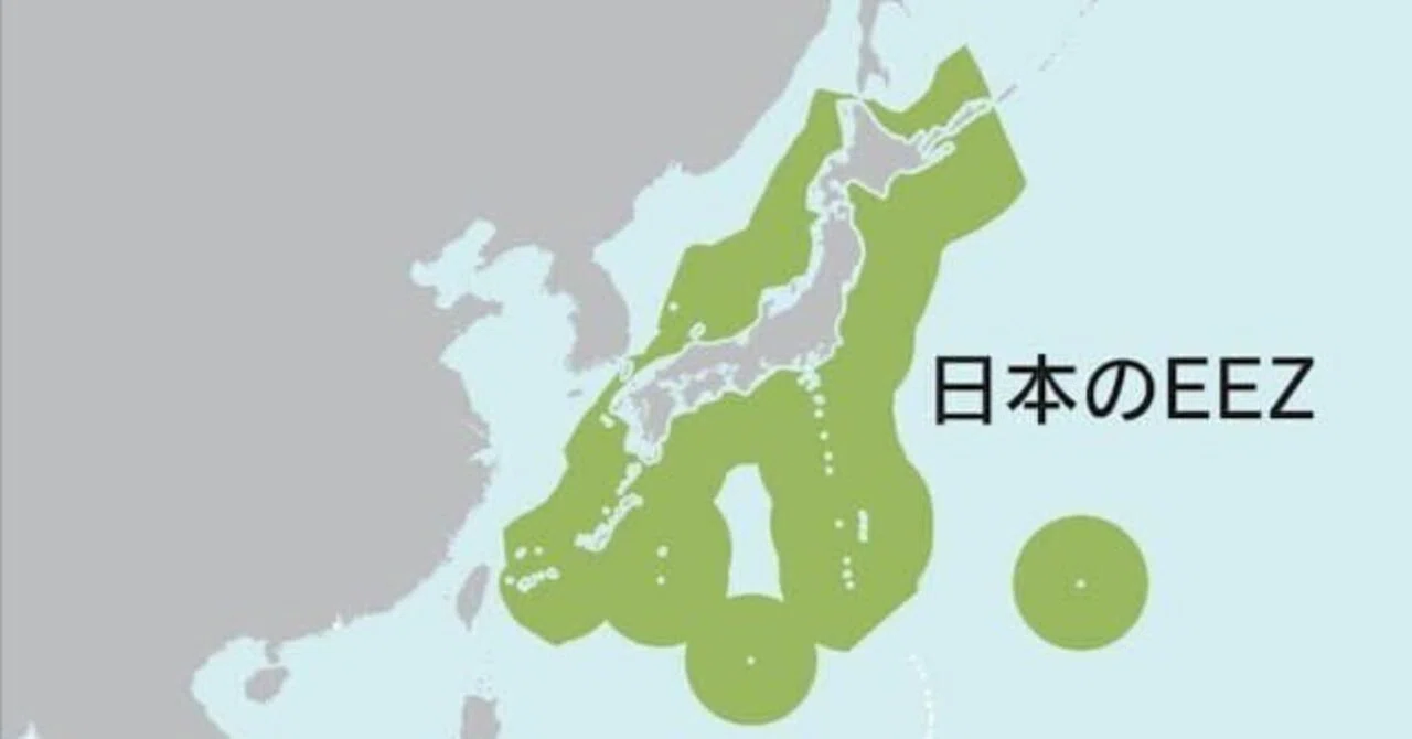 日本の排他的経済水域 Exclusive Economic Zone（EEZ）の面積で考えると、日本は国土面積のみのランキングとは全く異なり ...
