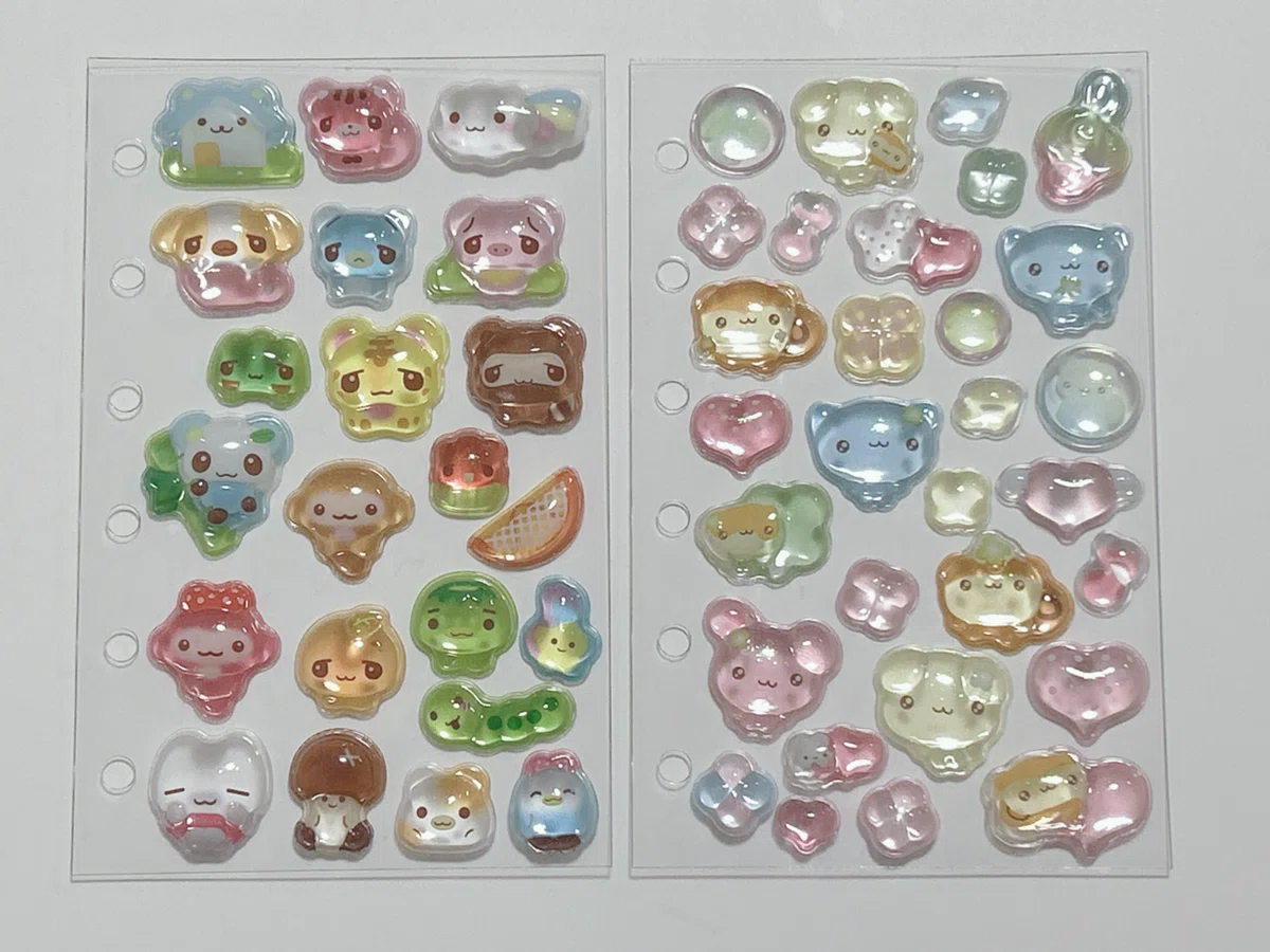 【MERING購入品】立体シール｜kono￤シール帳作り