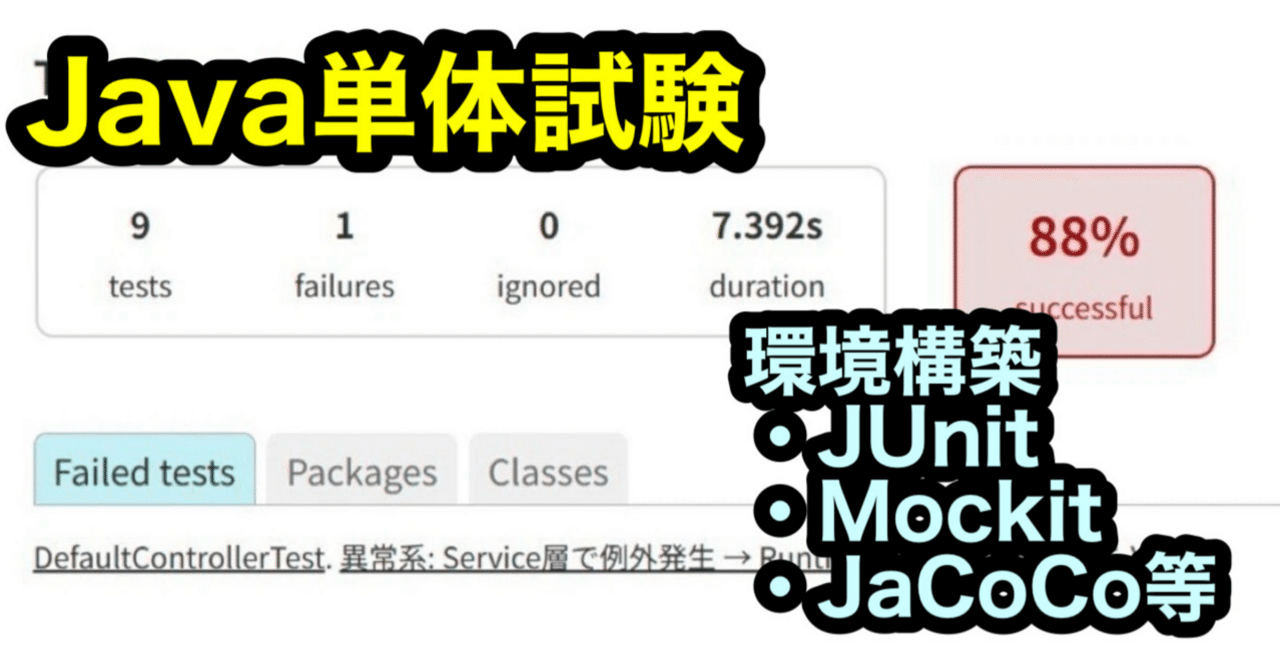 Java Spring boot(gradleビルド)で単体テスト！JUnit+Mockito+JaCoCo+EclEmma+AIで楽々カバレッジレポート作成｜Nakayama DevLog ...