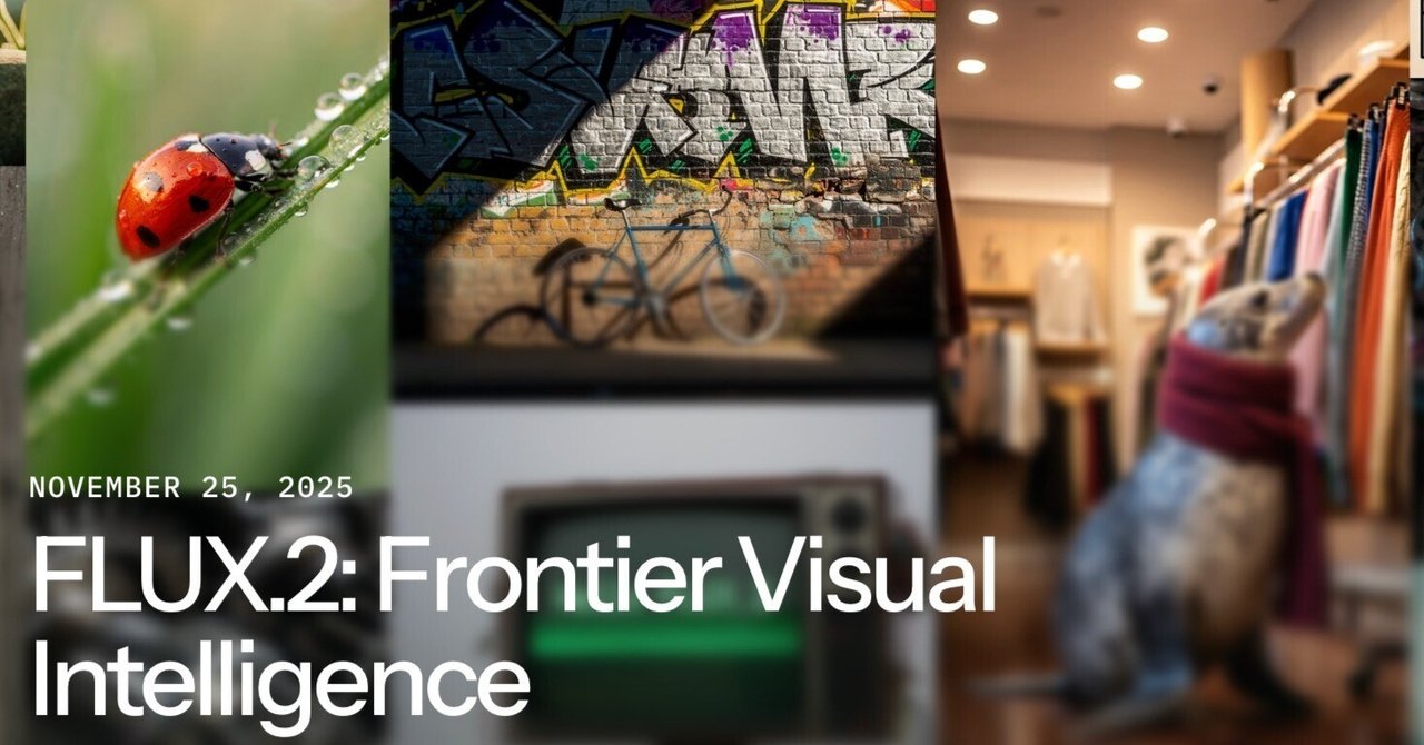 FLUX.2 Released!｜nkonet