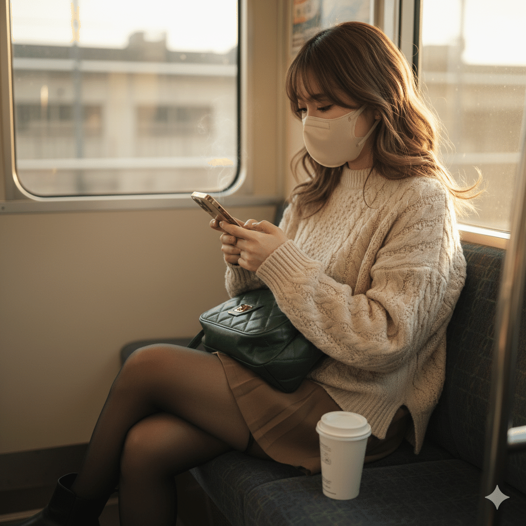 Gemini R18】電車でよく見かけるあの20代日本人女性」の典型像をAIで再現｜【アダルト研究】かなこの秘密のラボ