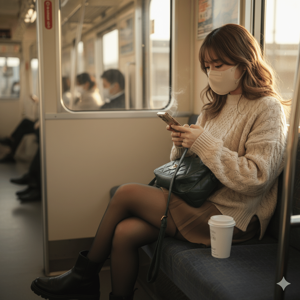 Gemini R18】電車でよく見かけるあの20代日本人女性」の典型像をAIで再現｜【アダルト研究】かなこの秘密のラボ