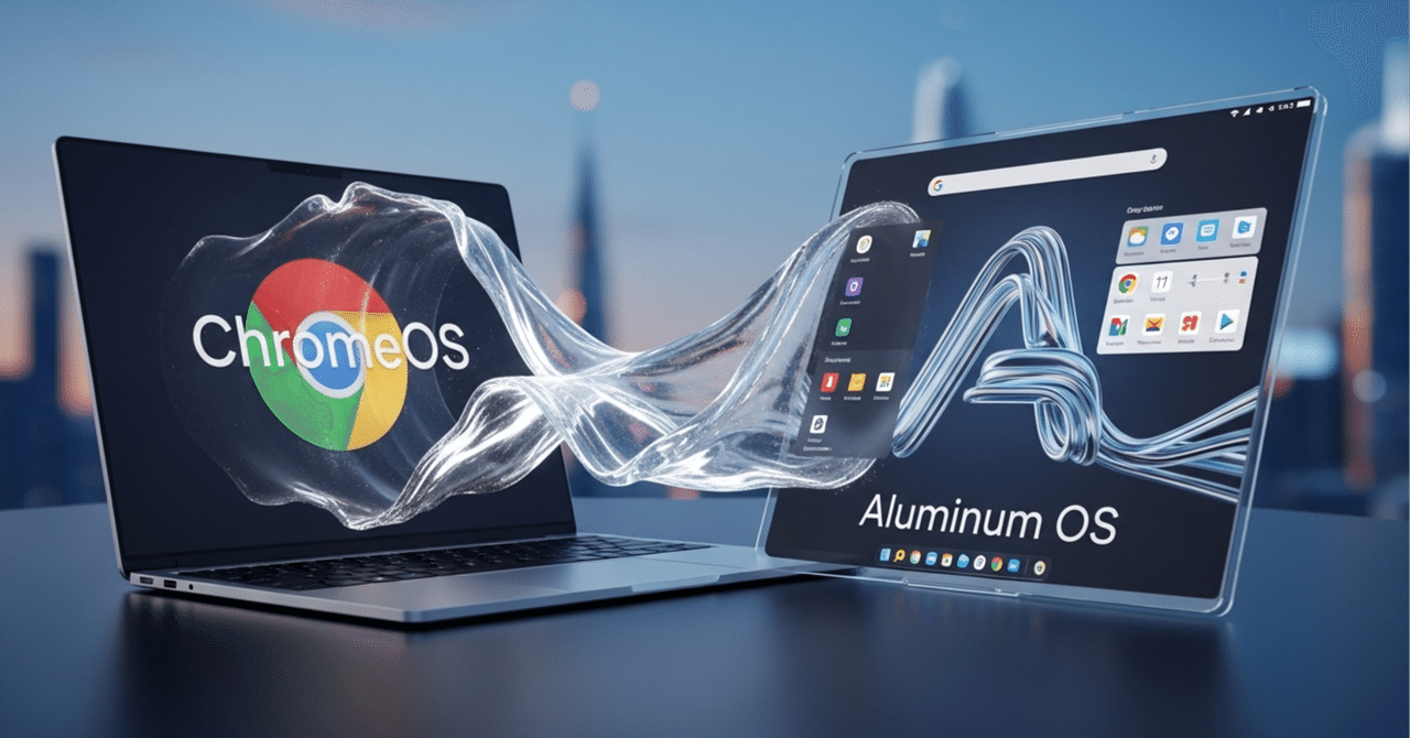 さよならChromeOS？Googleの新星「Aluminium OS」が描くAndroid統合の全貌｜ノーコードAI社長｜株式会社チョモランマ代表