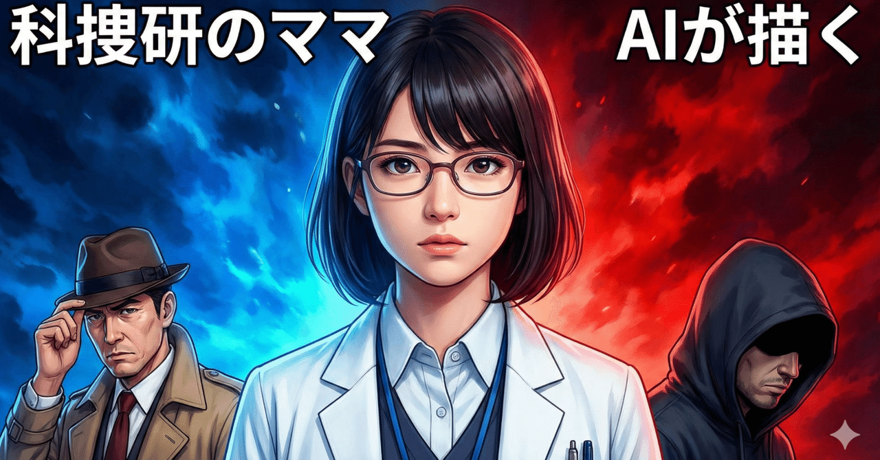 NotebookLMで書く、あるあるサスペンス 科捜研のママ｜パパ丸山 | Voicyパーソナリティ | 時間と場所を共有するイベントUracy 主催