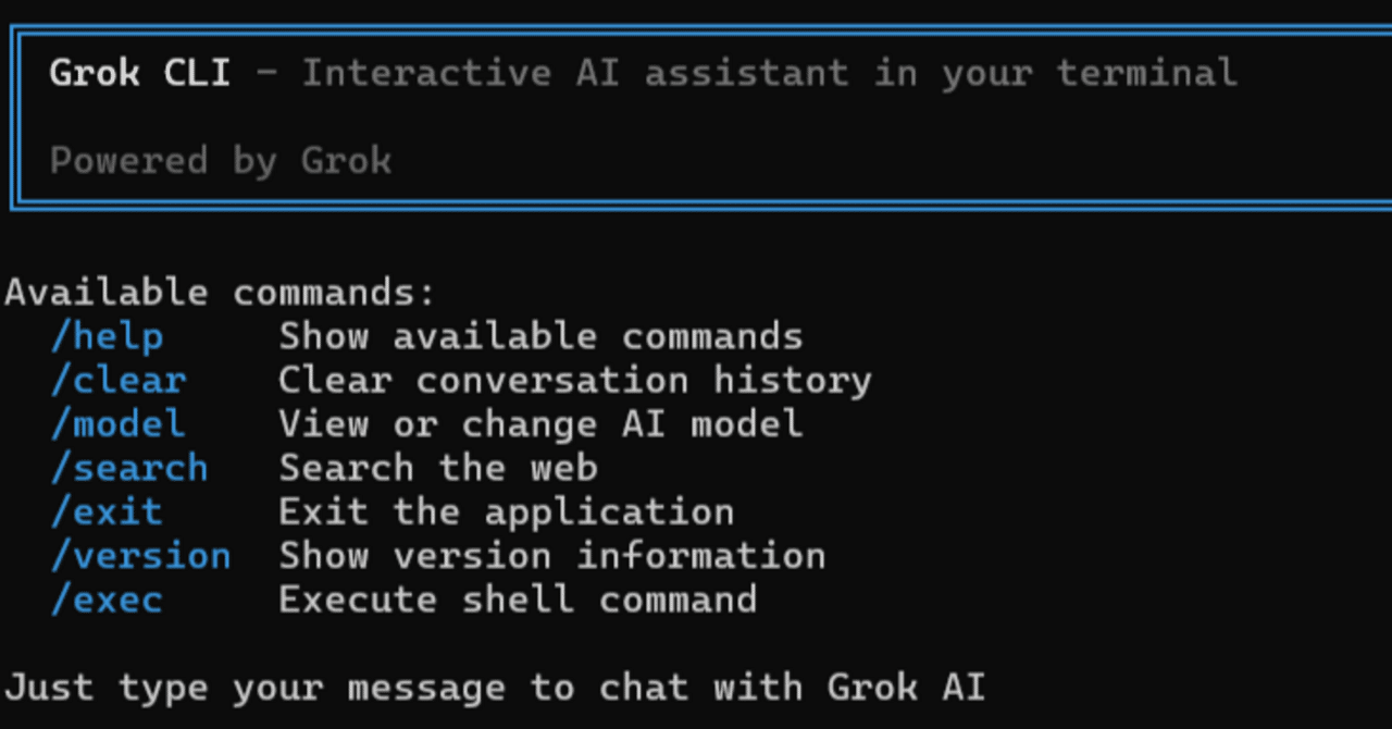 Grok CLI作った｜hantani