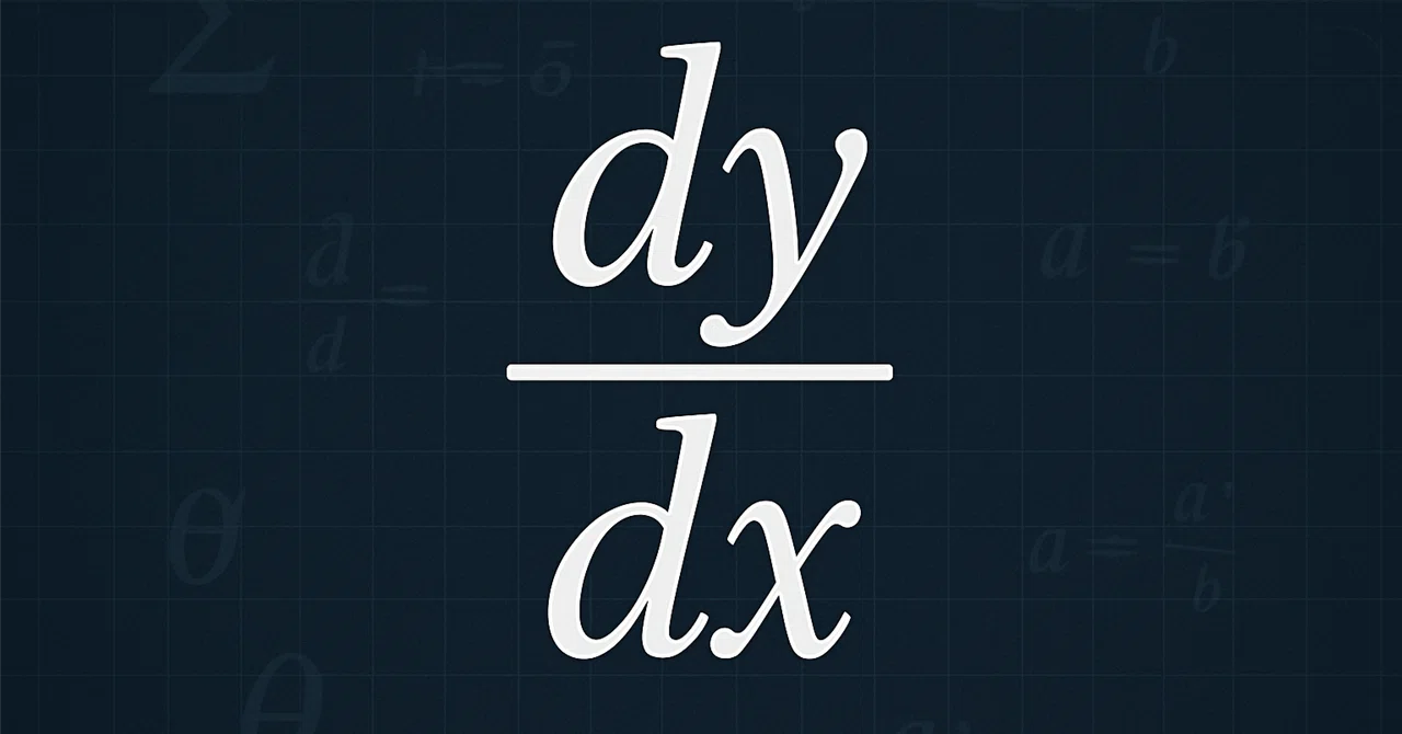 dy/dxは分数なのか｜単連結うどん