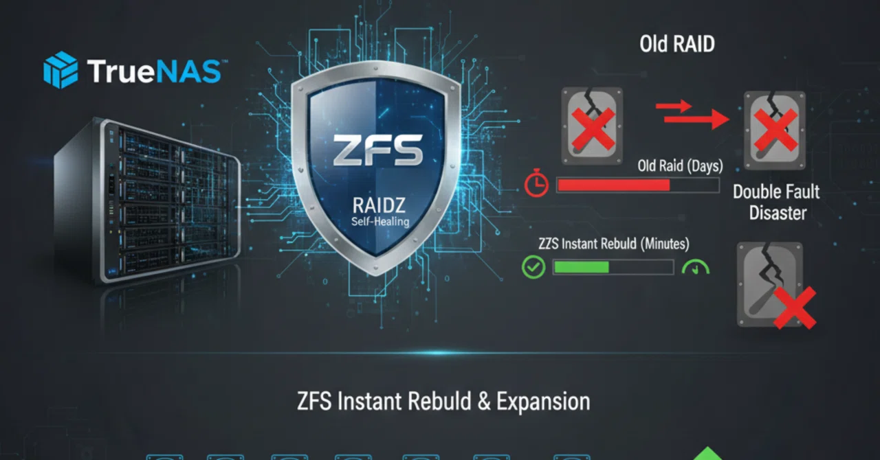 あなたのデータは本当に安全ですか？ TrueNASとZFS/RAIDZが実現する「究極のデータ保護」の秘密！｜きりしま