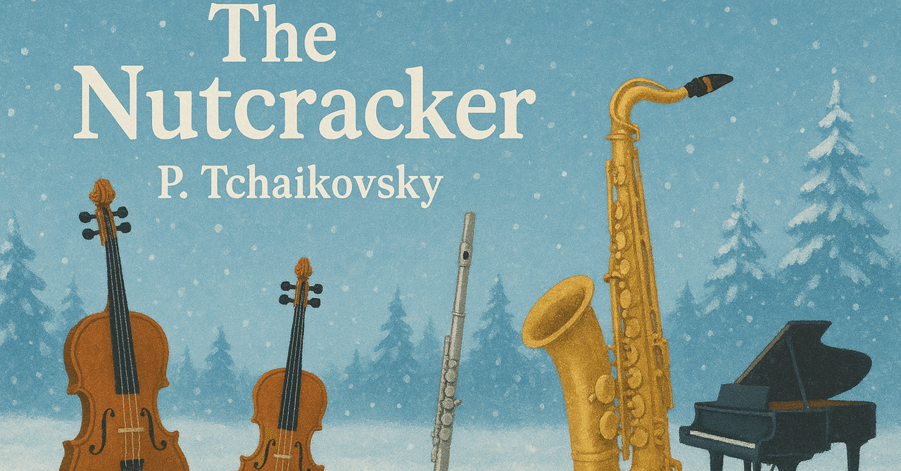 組曲『くるみ割り人形』8曲を編曲してみました（vn&pf / va&pf / vc&pf / fl&pf / cl&pf / ob&pf / sax&pf）｜くろ＠チェロ講師