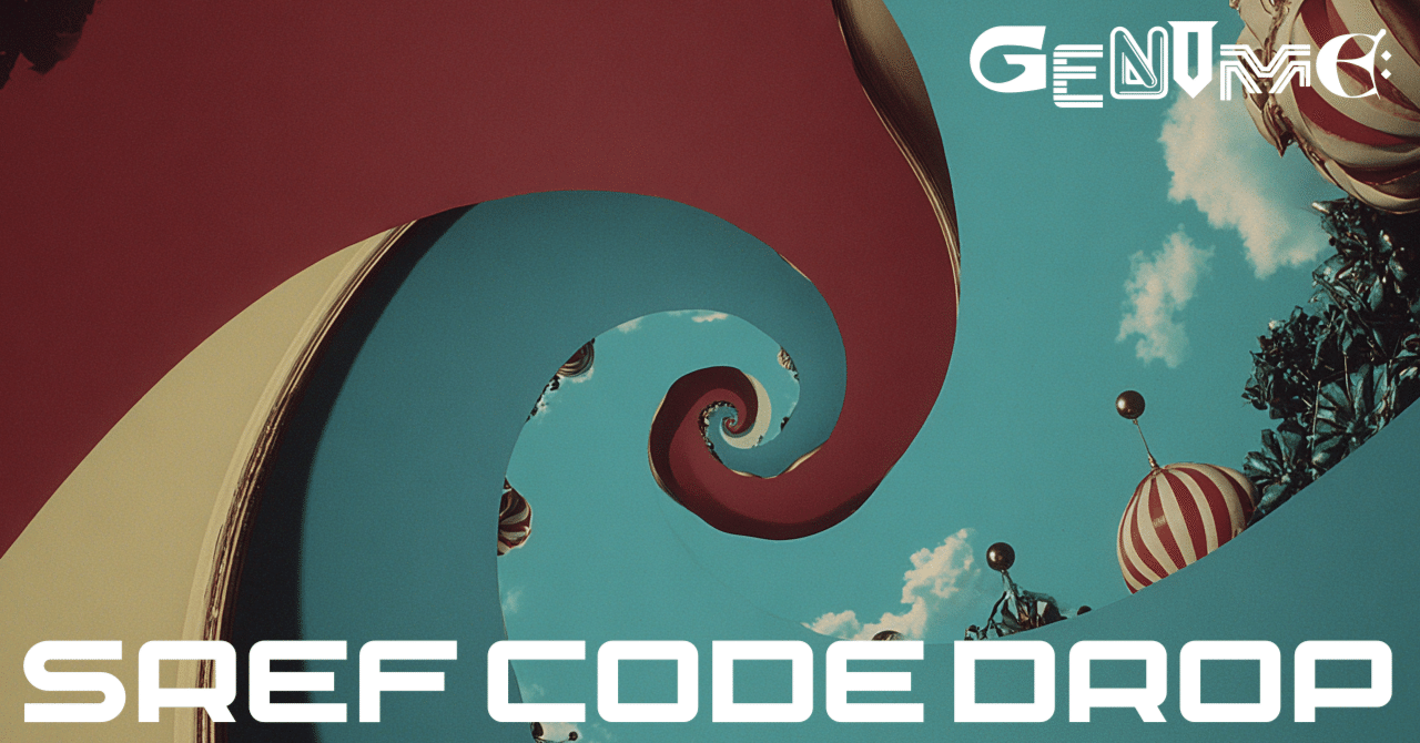 GENOME:SREF CODE DROP 145｜LUCY👻🌟🌈