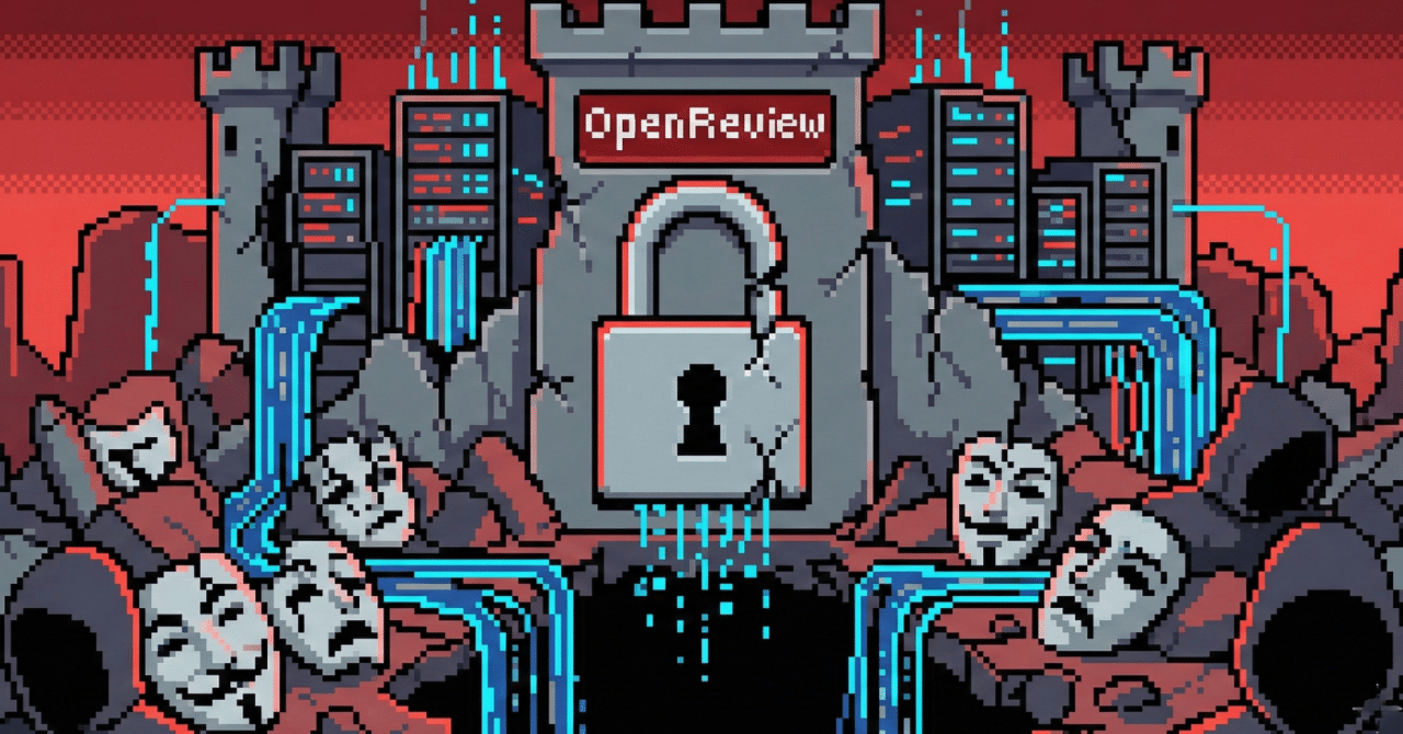 【AI学術界の崩壊】OpenReviewセキュリティインシデントと「匿名性」の終焉｜知恵の門