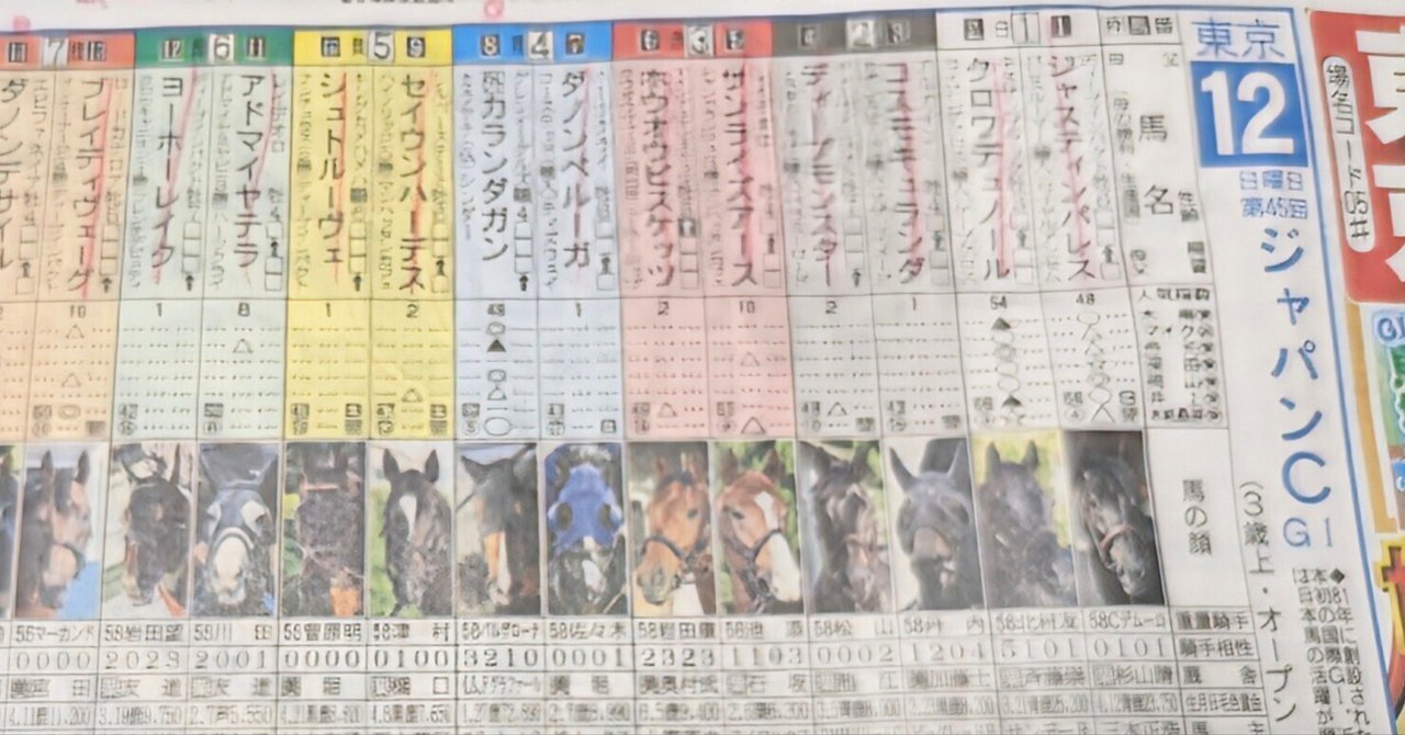 第45回 ジャパンカップ（G1）｜arinco_house202