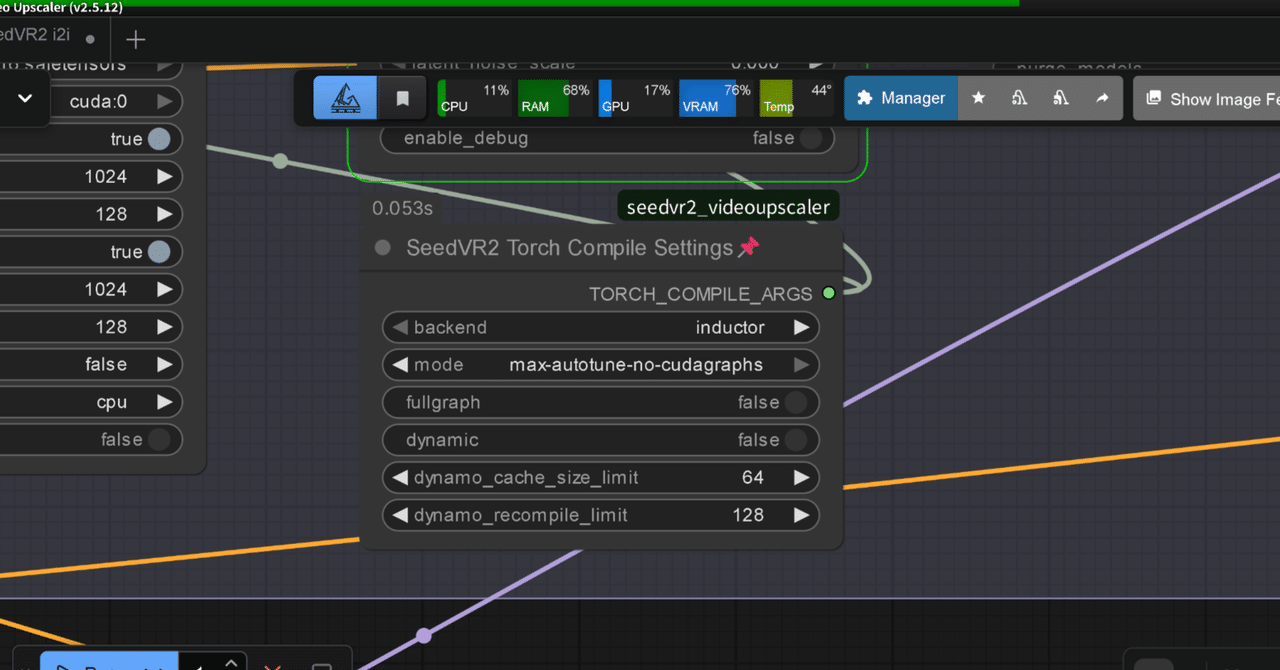 Fixed Torch Compile node of SeedVR2(v2.5.13)｜GJL