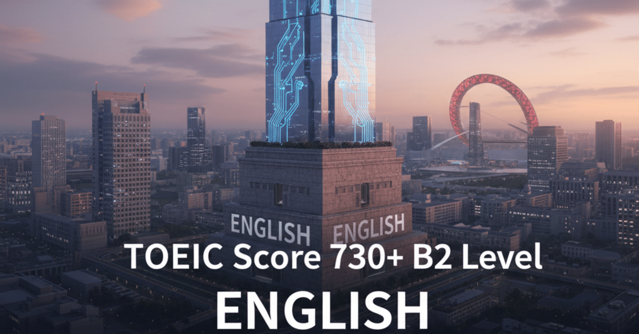 【TOEIC 730点への最短ルート】AIが書いたB2レベル英文小説で「揺るぎない英語の基礎」を固める｜total information center