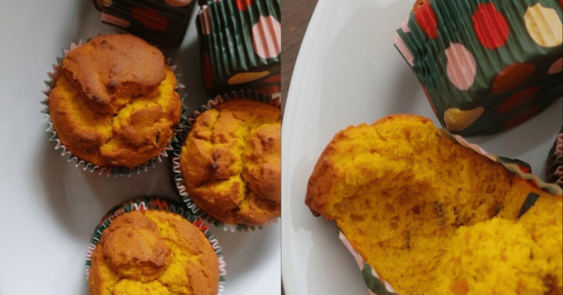 かぼちゃレシピ - 子供のおやつ｜ルナん家レシピ|管理栄養士ママのやさしい米粉おやつ｜note