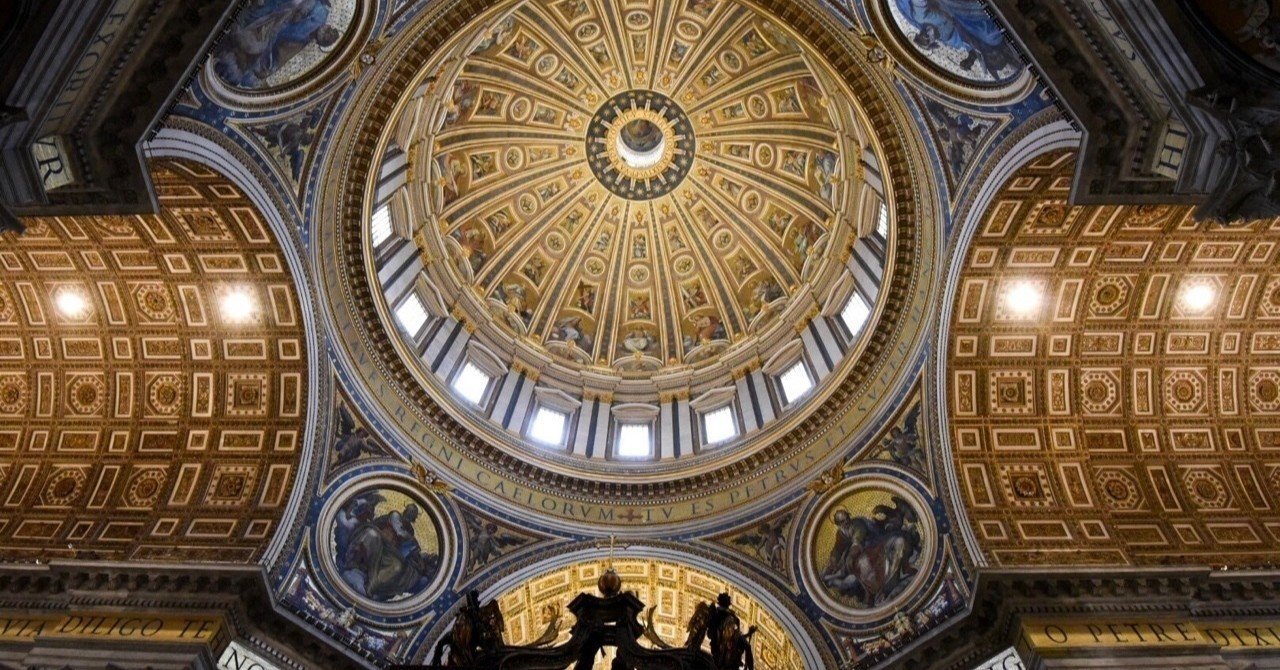 サン・ピエトロ大聖堂 (現存の2代目) 基礎石の設置式典 (1506年4月18日)｜ART AND MOVIE