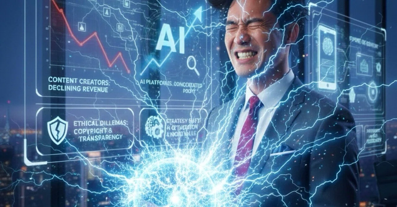 🔴AIに食い尽くされるコンテンツの未来🫣「正しい情報」を守るためのクリエイターとユーザーの行動論｜Lily’s_market_*AI*section