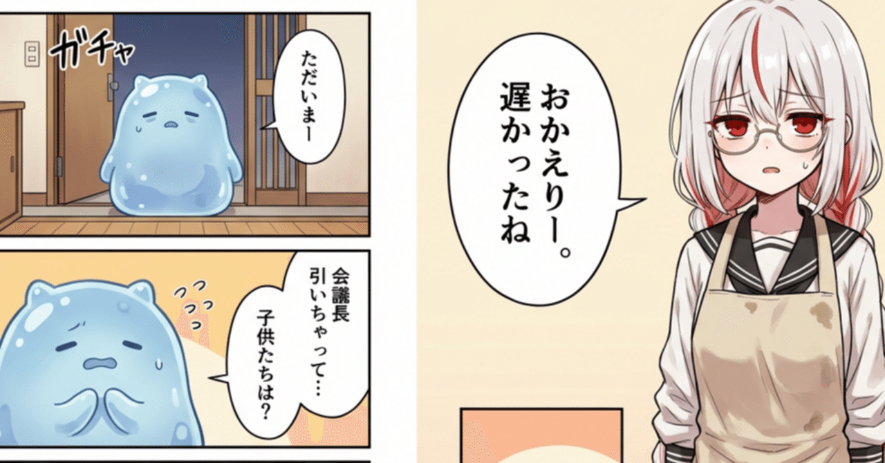 【AI漫画】朝活失敗作品のご供養 #AIアート #NanobananaPro #漫画｜透けナマコ