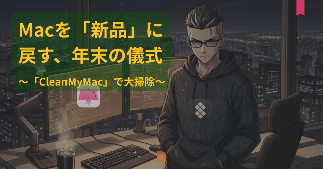 Mac を新品同様に。 CleanMyMac 設定とコマンド術｜おおとろ