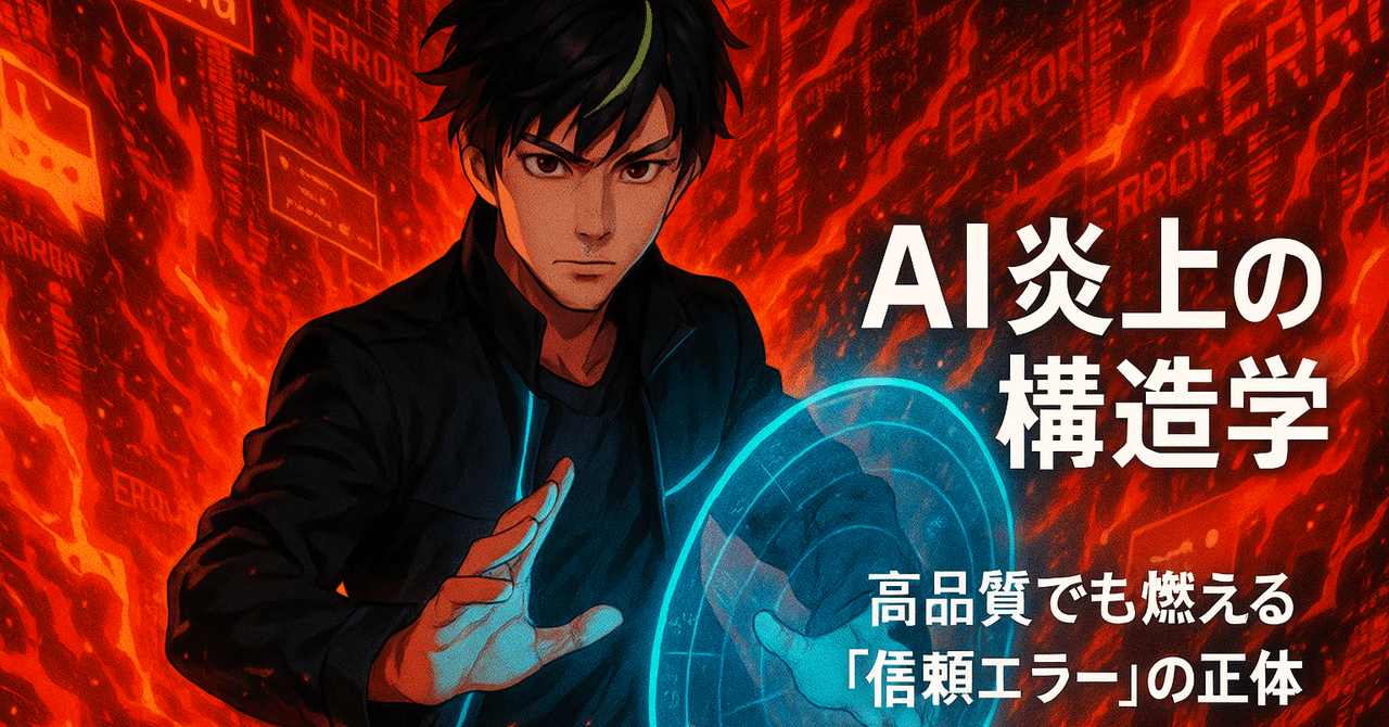 AI炎上の構造学：なぜ「高品質なAI」でもブランドは毀損するのか？｜Miccell(ミクセル) / 人生を楽しむ仕組みを作る