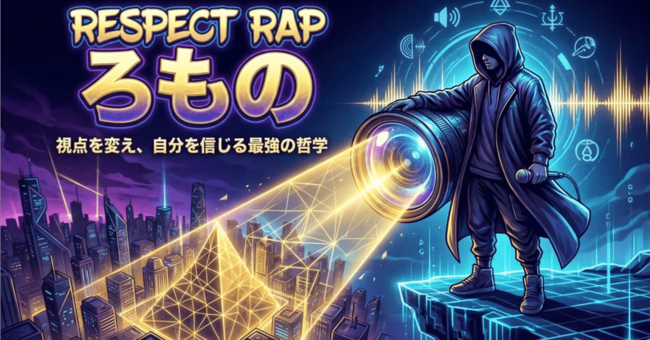 🎤【Respect RAP】ろもの – 視点を変え、自分を信じる最強の哲学 ｜AI直感ダイブ＠アルケミスト