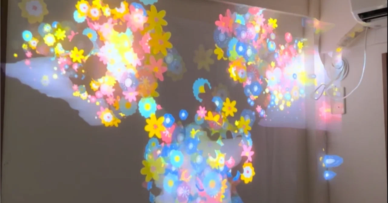 Touchdesigner ParticleGPU Flower[メディアアート]｜ギマ/映像・空間クリエイター