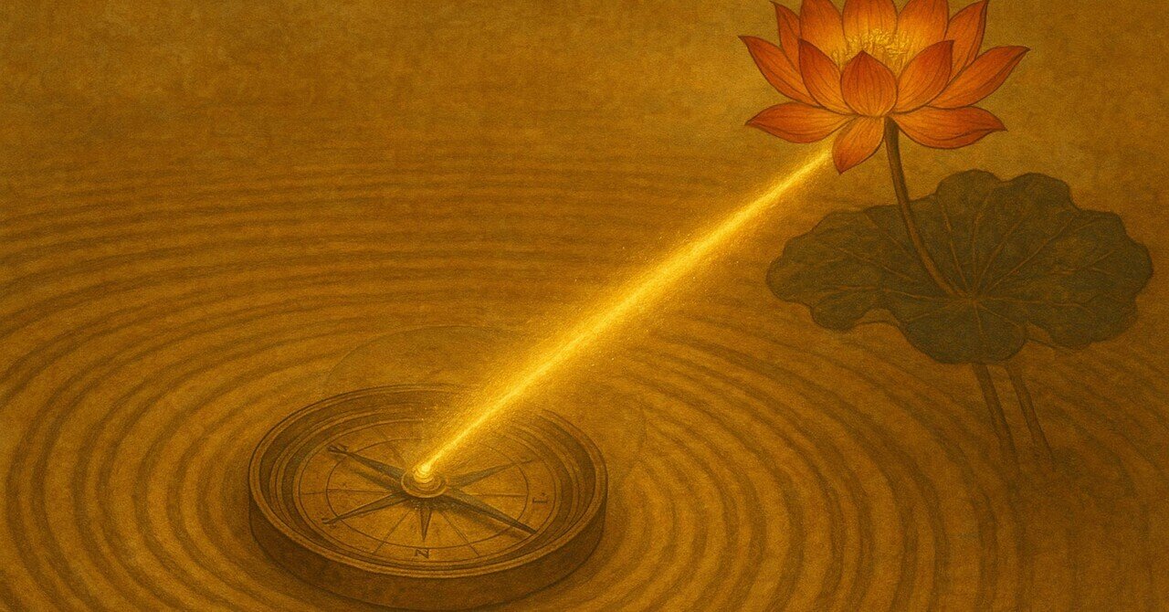 『感謝の羅針盤』で継続を加速する ～「当たり前」を奇跡に変える視点～｜庵 Iori